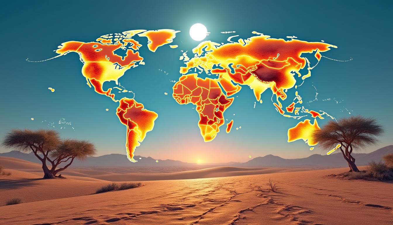Pays le plus chaud du monde en 2025 : classement et records